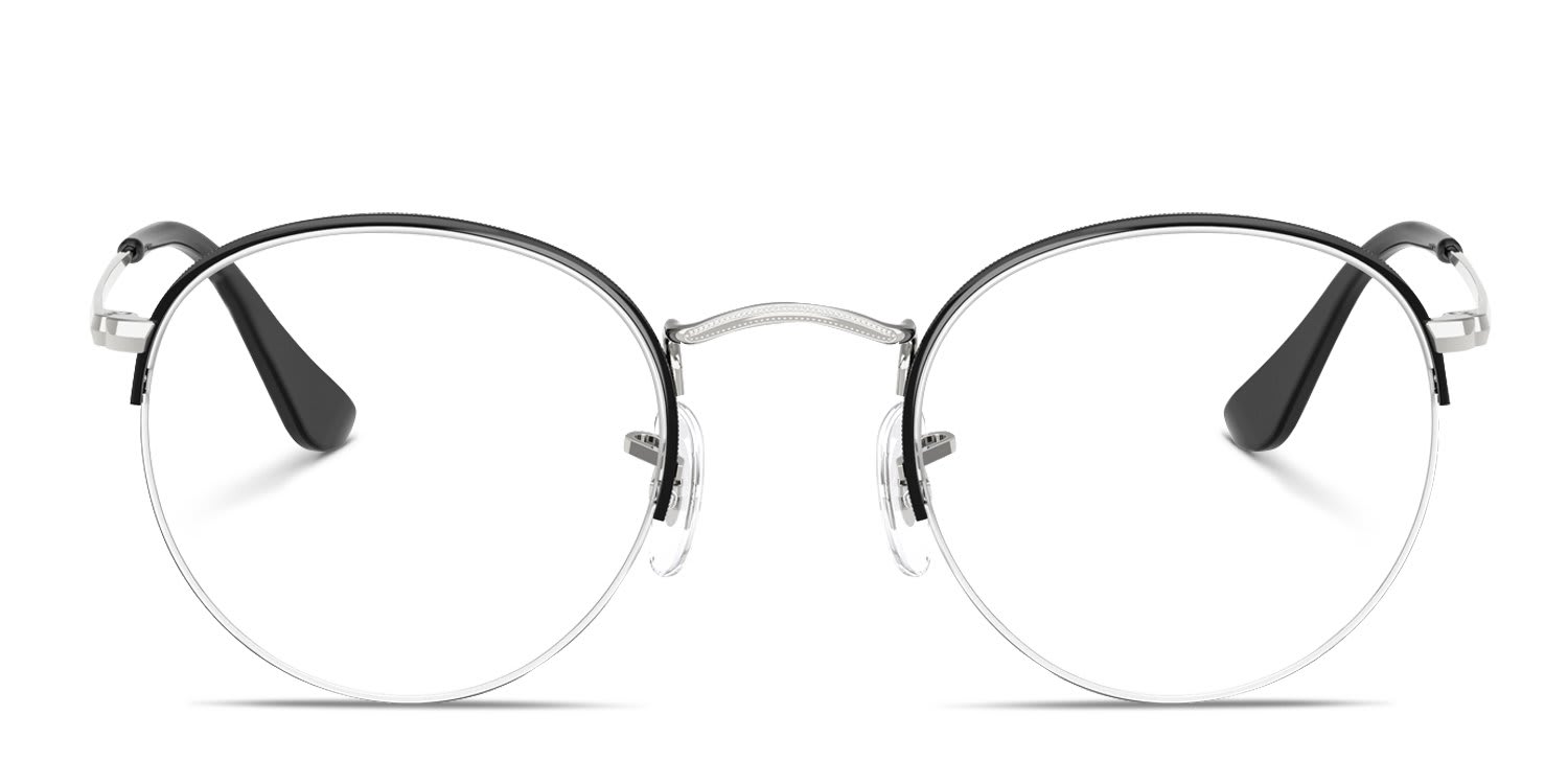 Ray-Ban RX3947V Round Gaze black , silver frame