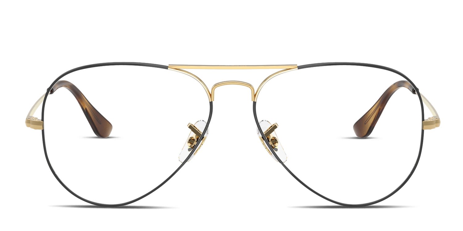 Ray-Ban RX6489 tortoise , gold frame