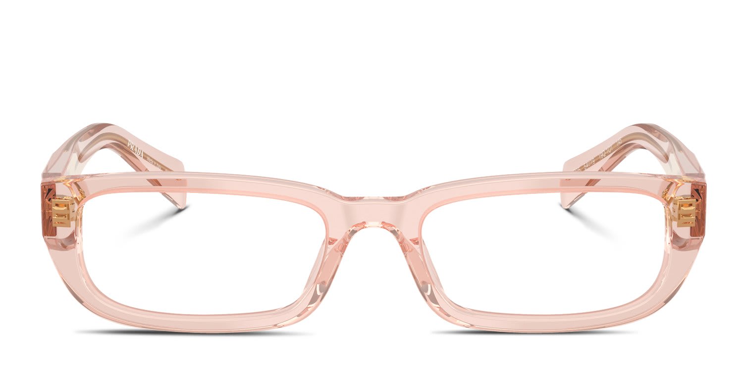 Prada PRB05V Pink, Clear frames