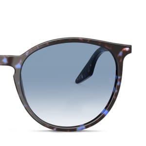 Ray-Ban RB2204 tortoise , blue frame with clear gradient blue lenses ...