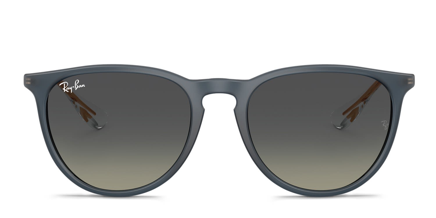 Ray-Ban RB4171 Erika gray , blue frame with gradient grey lenses ...