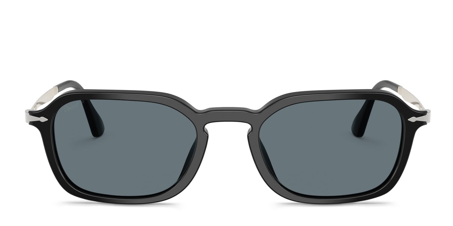 Persol PO3381S black frame with polarized dark grey lenses. Lenses ...