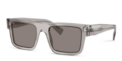 Prada PR19WS gray frame with dark grey lenses. Lenses provide 100% UV ...