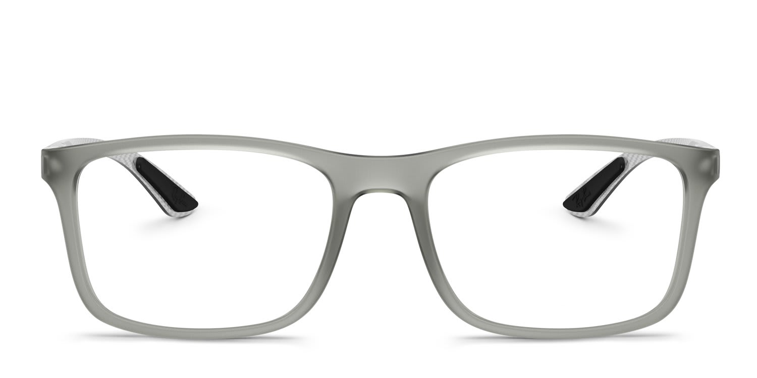 Ray-Ban RX8908 clear , gray frame