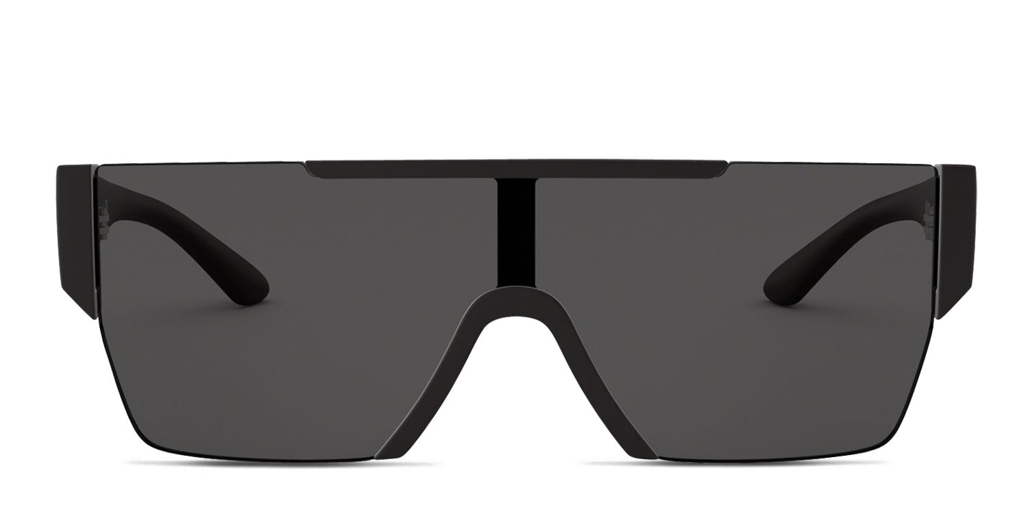 Burberry BE4291 black frame with grey lenses. Lenses provide 100% UV ...