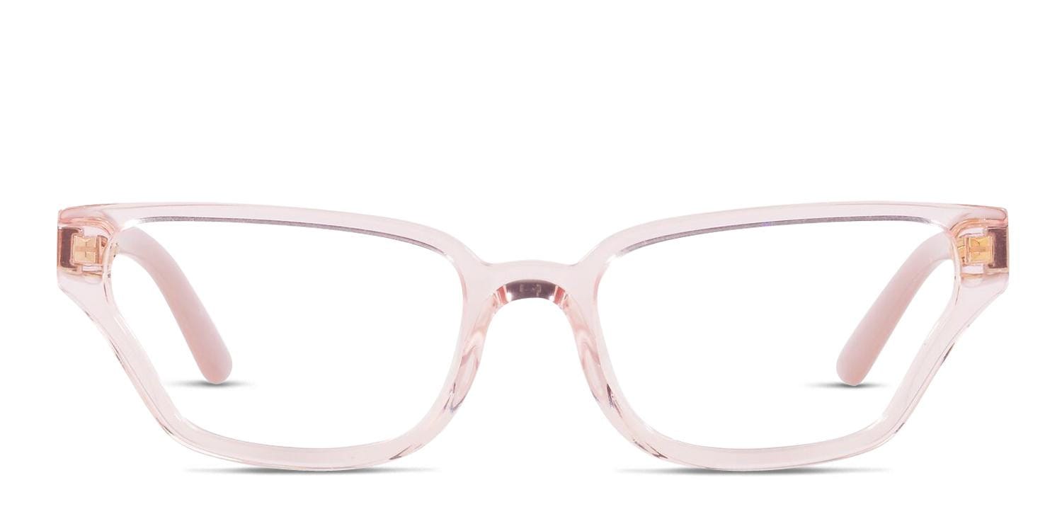 Prada PR 04XV Pink/Clear Prescription Eyeglasses