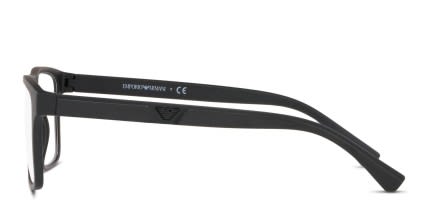 Emporio Armani EA4115 w/Clip-On Matte Black Prescription Eyeglasses