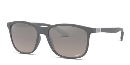 Ray-Ban RB4330CH Chromance Gray Prescription Sunglasses - 50% Off Lenses