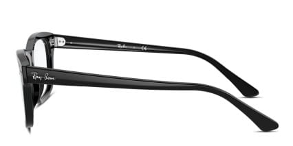 Ray-Ban RX5383 Mr Burbank Black Eyeglasses | Includes Free Rx Lenses ...