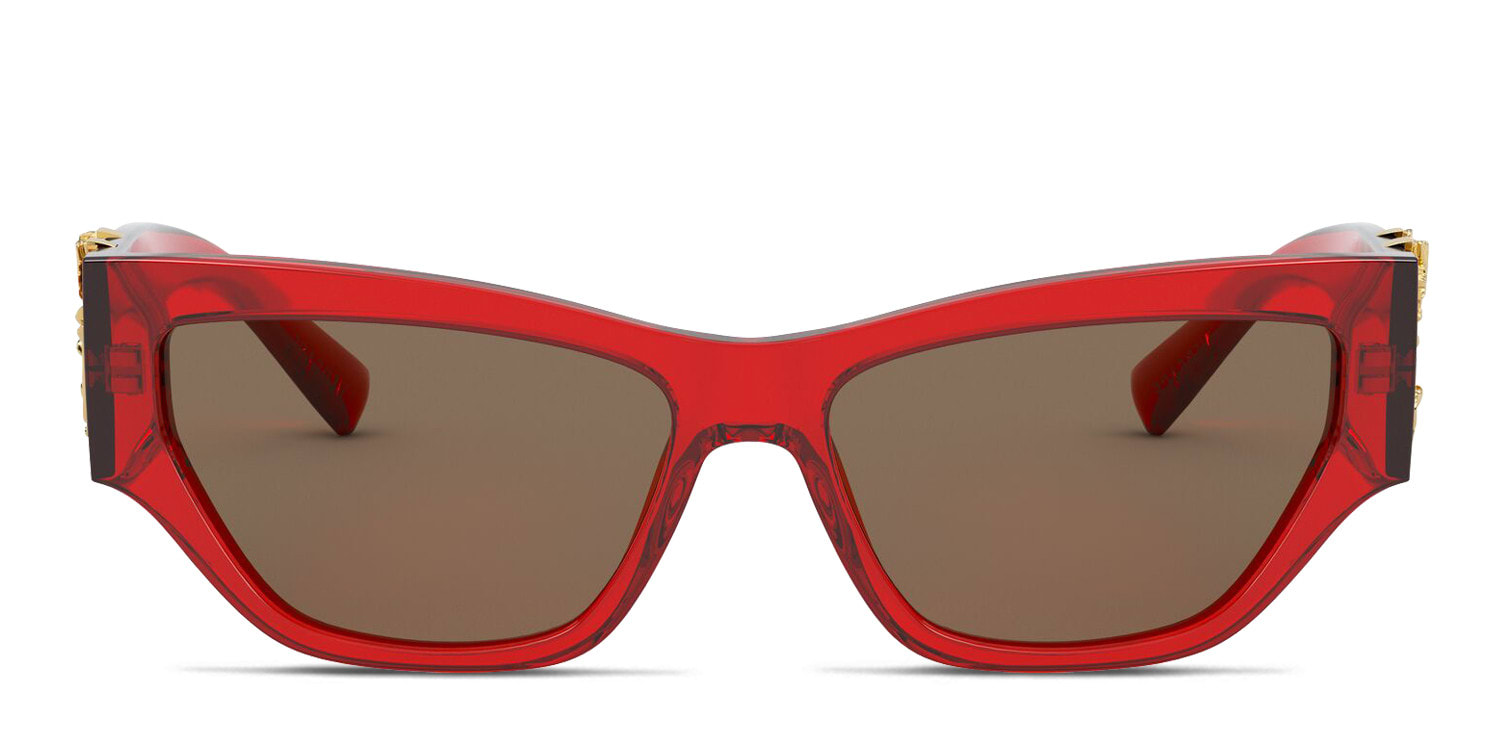 Versace VE4383 Brown , Clear , Red