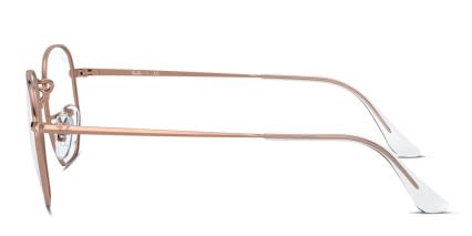 Ray-Ban RX6448 Hexagonal Gold , Pink Eyeglasses | Includes Free Rx ...