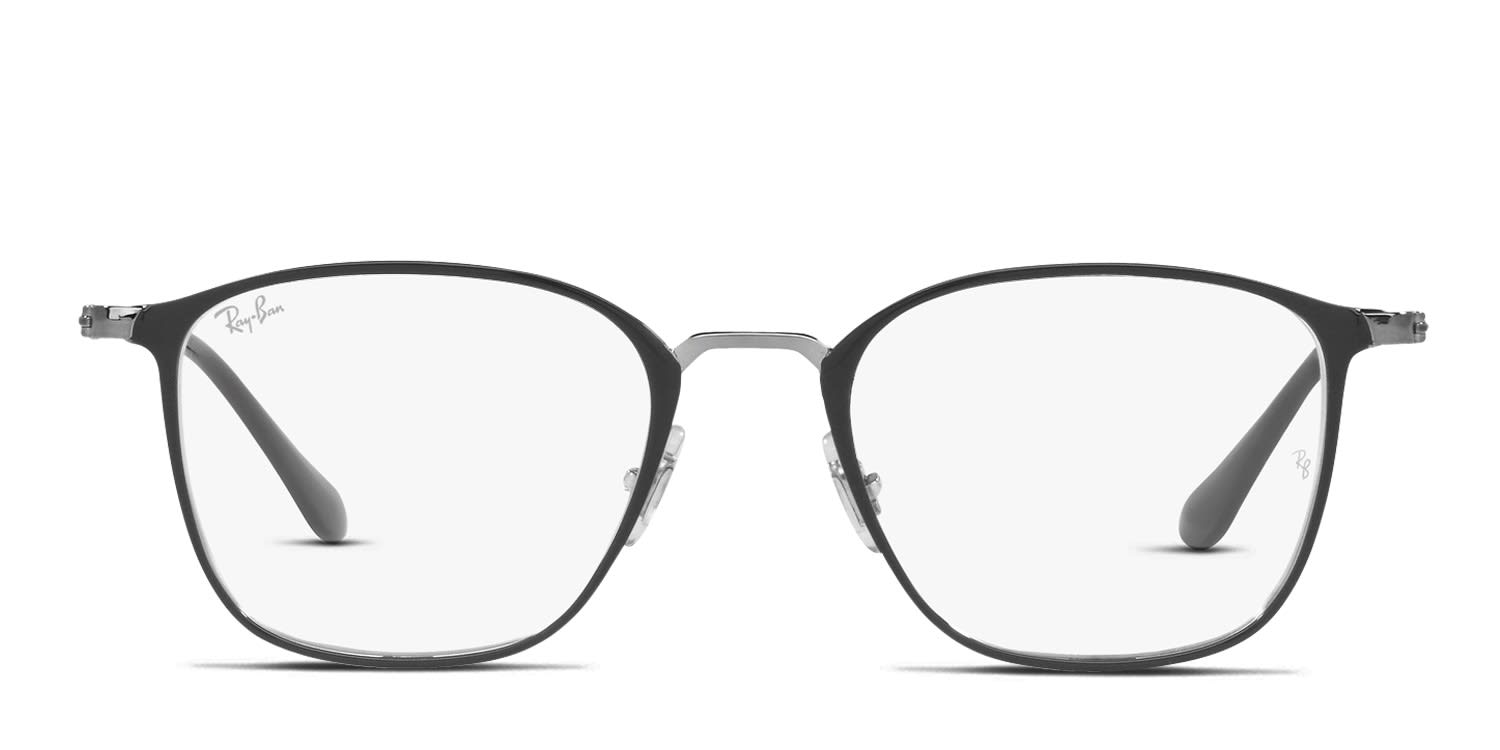 Ray-Ban RX6466 gray , gunmetal frame
