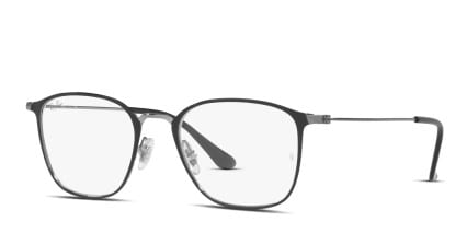 Ray-Ban RX6466 gray , gunmetal frame