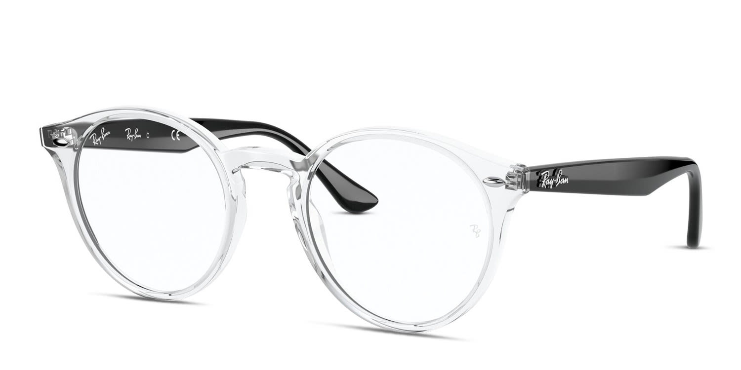 Ray-Ban RX2180V Clear/Black Prescription Eyeglasses