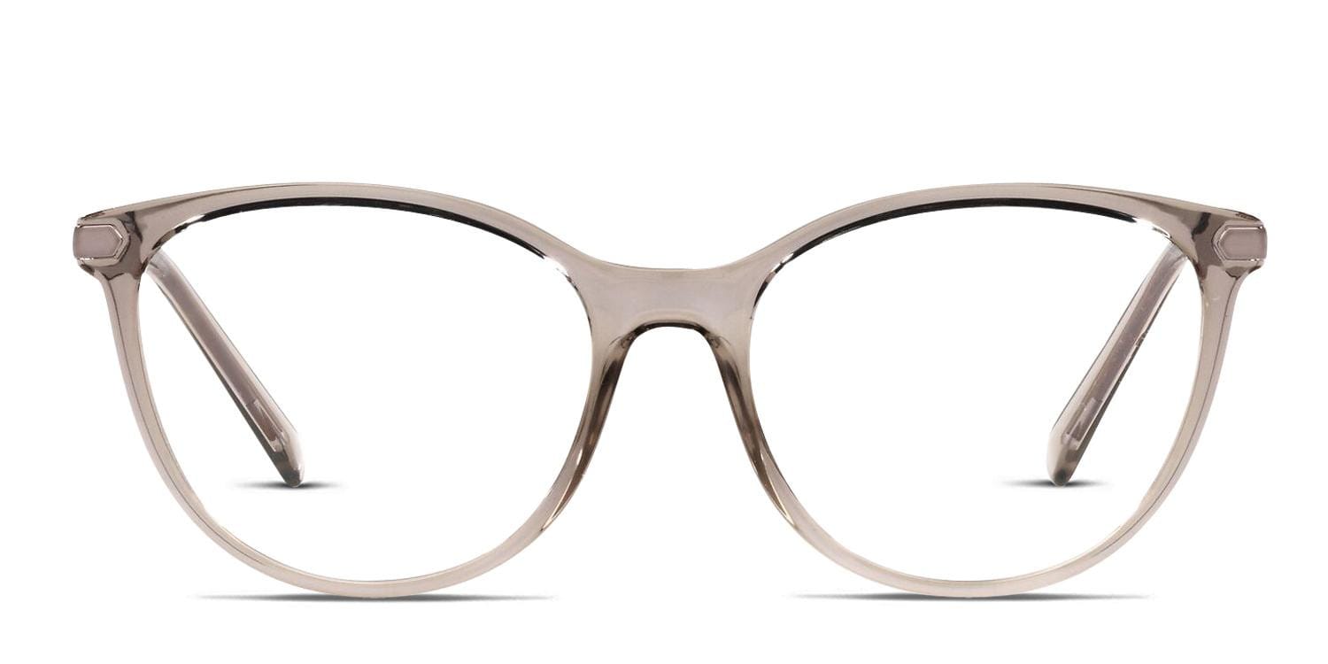 Armani Exchange AX3078 Brown/Clear Eyeglasses | Includes Free Rx Lenses ...