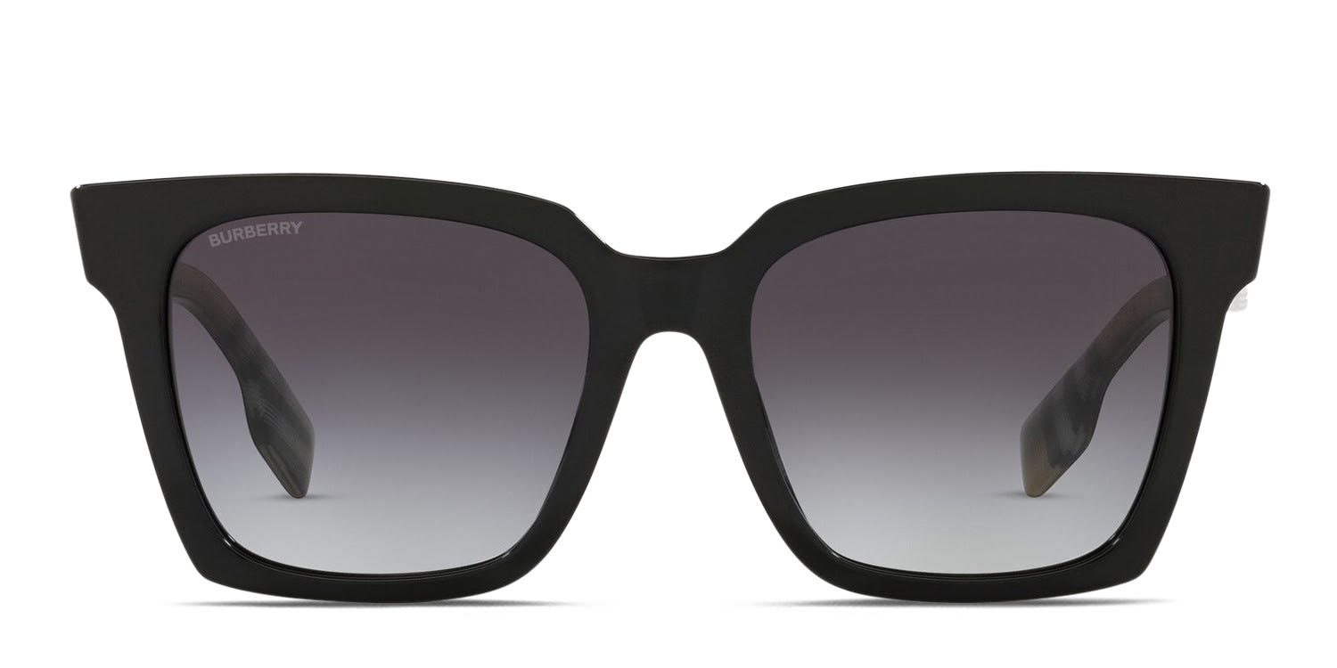 Burberry BE4335 Maple black frame with grey gradient lenses. Lenses ...