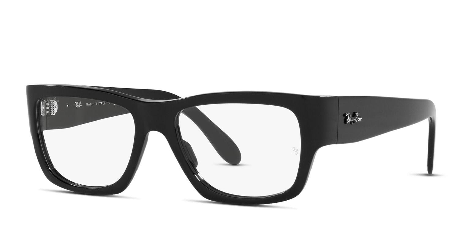 Ray-Ban RX5487 Nomad Wayfarer Shiny Black Prescription Eyeglasses