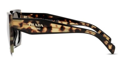 Prada PR 15WS Black, Tortoise Prescription Sunglasses - 50% Off Lenses