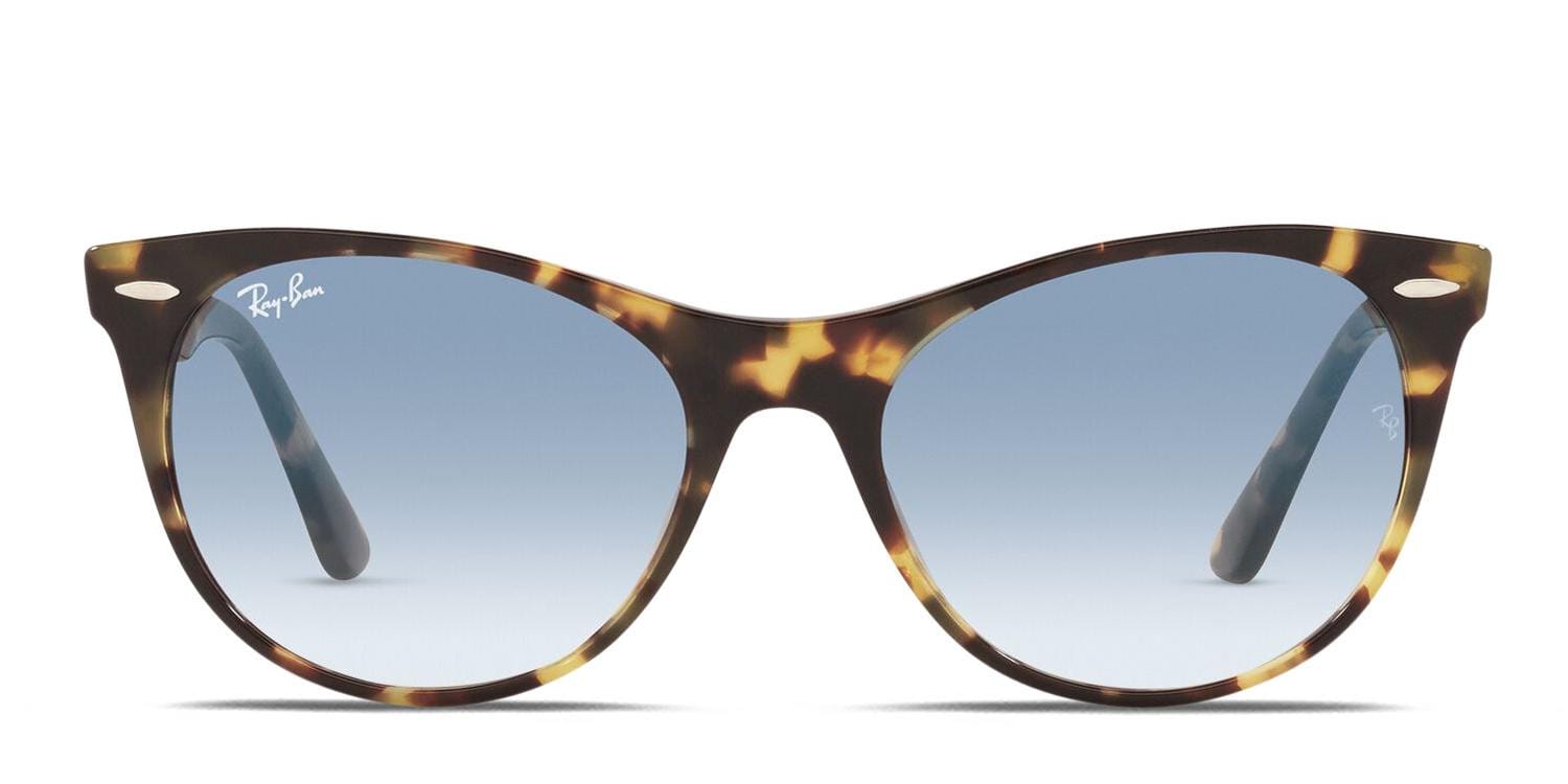 Ray-Ban RB2185 Wayfarer II Tortoise, Yellow Sunglasses