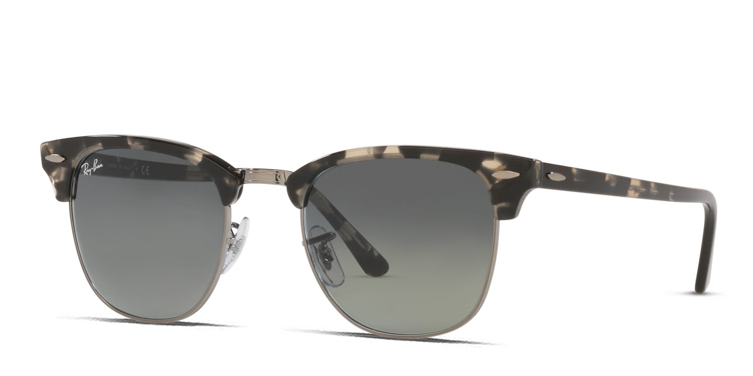 Ray-Ban RB3016 Clubmaster Gray/Tortoise/Silver Sunglasses