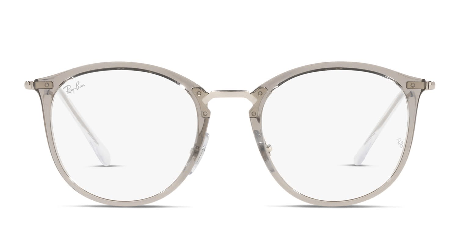 Ray-Ban RX7140 clear , gray frame