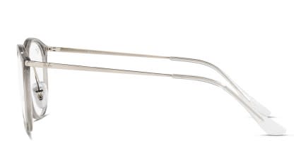 Ray-Ban RX7140 clear , gray frame