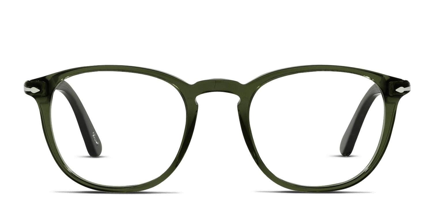 Persol PO3143V Green/Clear Eyeglasses | Includes Free Rx Lenses ...