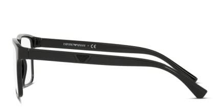 Emporio Armani EA4115 w/Clip-On Shiny Black Prescription Eyeglasses