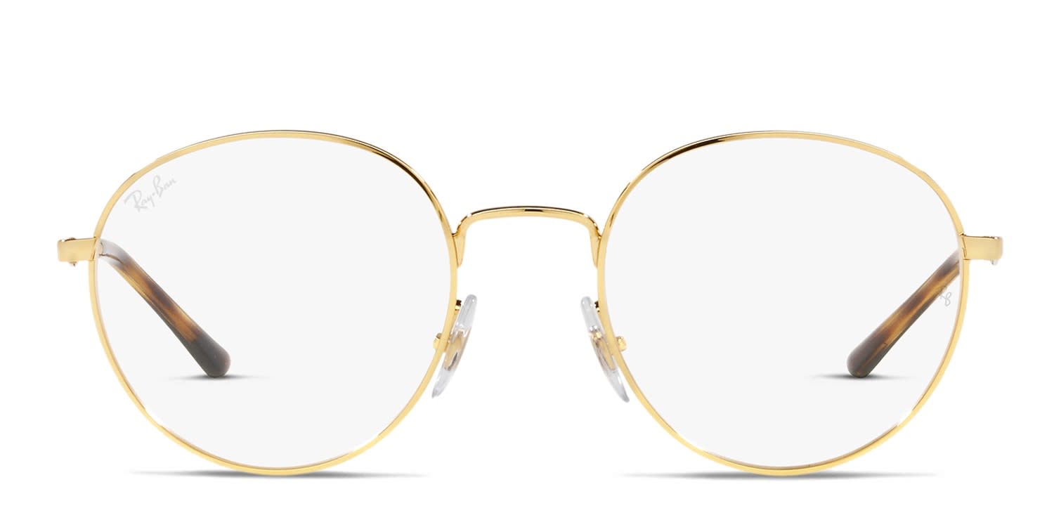 Ray-Ban RX3681V gold frame