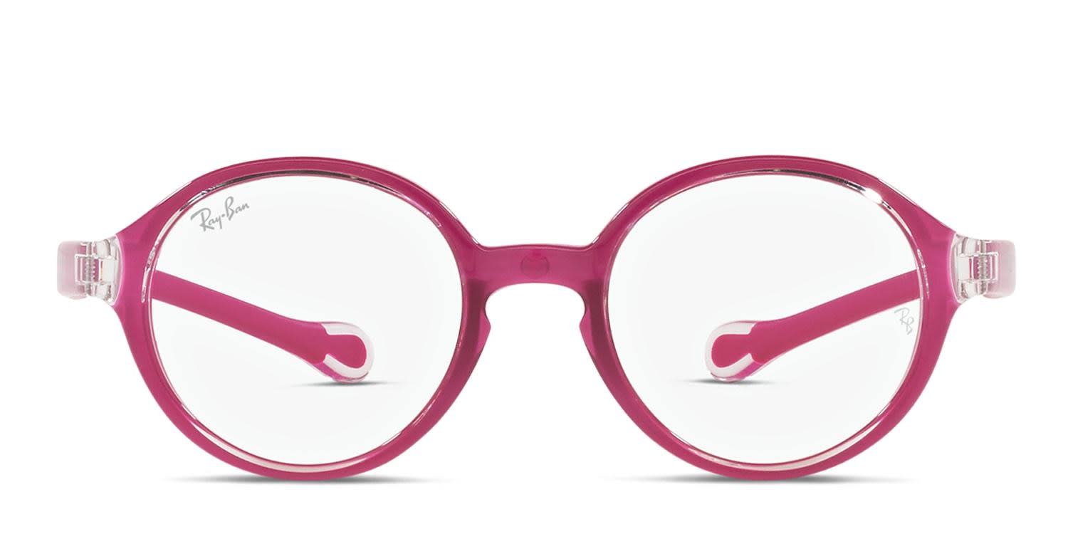 Ray-Ban RY9075V Kids Purple, Clear Prescription Eyeglasses