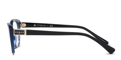 Vogue VO5425B Blue Eyeglasses | Includes Free Rx Lenses | GlassesUSA.com