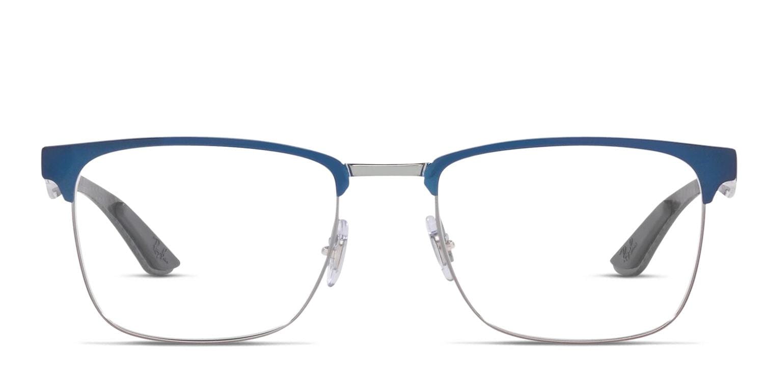 Ray-Ban RX8421 Blue/Gunmetal Eyeglasses | Includes Free Rx Lenses ...