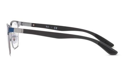 Ray-Ban RX8421 Blue/Gunmetal Eyeglasses | Includes Free Rx Lenses ...