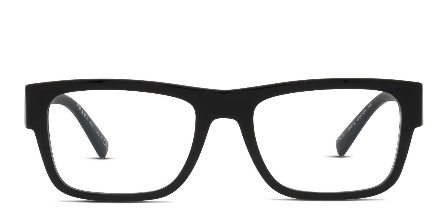Prada PR 15YV Shiny Black Eyeglasses | Includes Free Rx Lenses ...