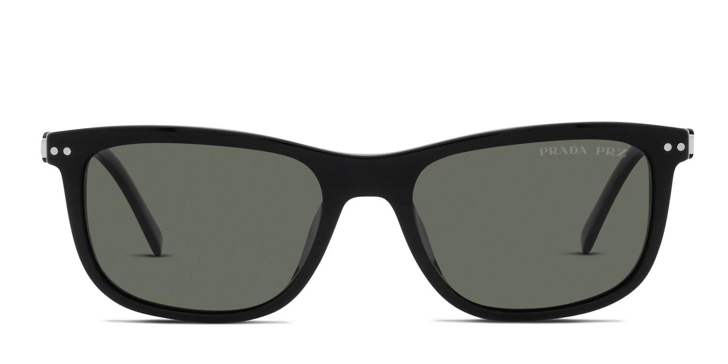 Prada PR 18YS Black Prescription Sunglasses