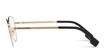 Versace VE1279 Red, Gold Prescription Eyeglasses