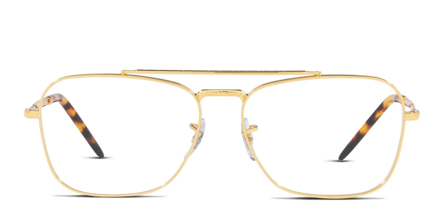 Ray-Ban RX3636V New Caravan Gold Eyeglasses | Includes Free Rx Lenses ...