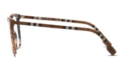 Burberry BE2367 Louise Brown/Gray Eyeglasses | Includes Free Rx Lenses ...