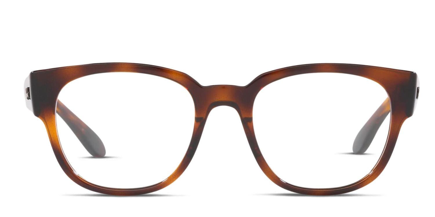 Ray-Ban RX7210 Brown/Tortoise Eyeglasses | Includes Free Rx Lenses ...