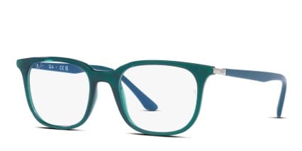 Ray-Ban RX7211 Blue Eyeglasses | Includes Free Rx Lenses | GlassesUSA.com