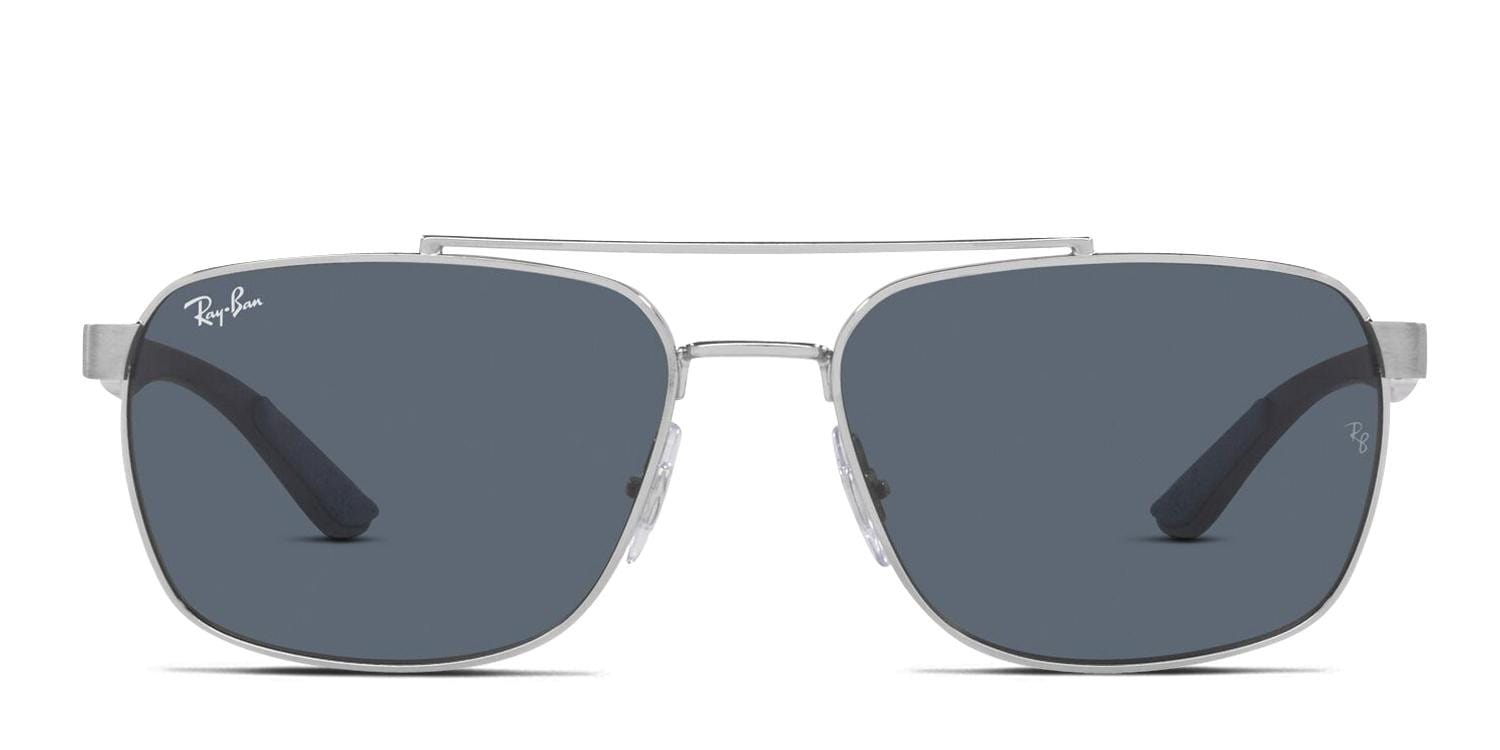 Ray-Ban RB3701 Silver Prescription Sunglasses - 50% Off Lenses