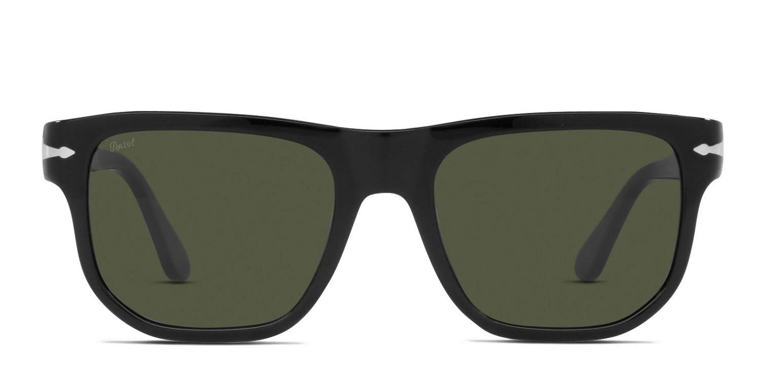 Persol PO3306S Shiny Black Prescription Sunglasses