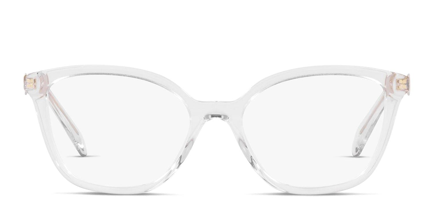 Prada PR 02ZV Clear Eyeglasses | Includes Free Rx Lenses | GlassesUSA.com