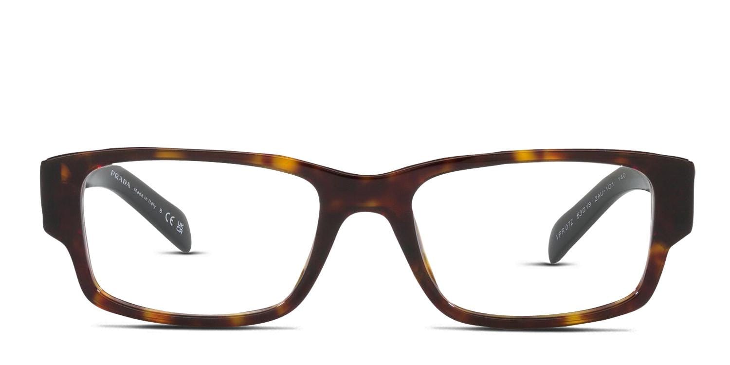 Prada PR 07ZV Tortoise Eyeglasses | Includes Free Rx Lenses ...