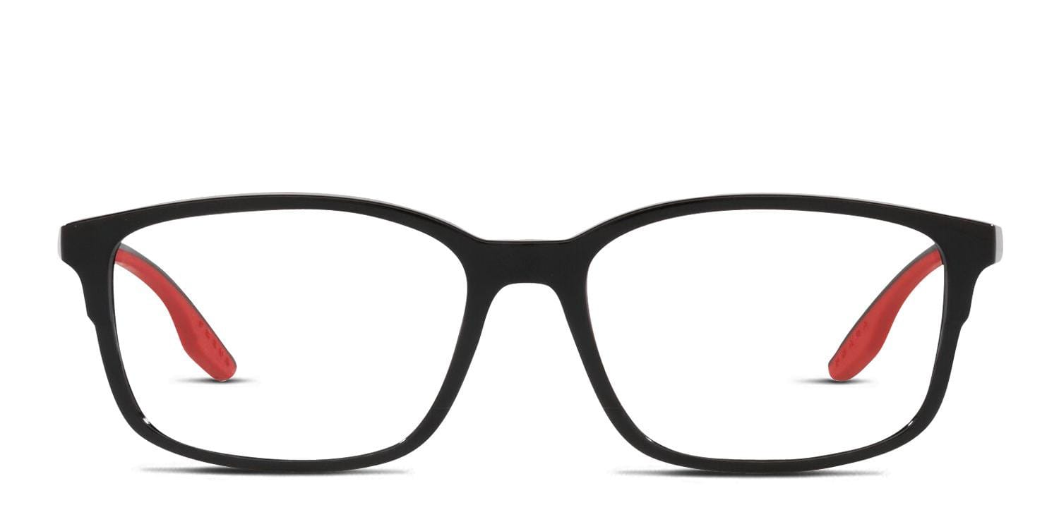 Prada PS 01PV Shiny Black Eyeglasses | Includes Free Rx Lenses ...