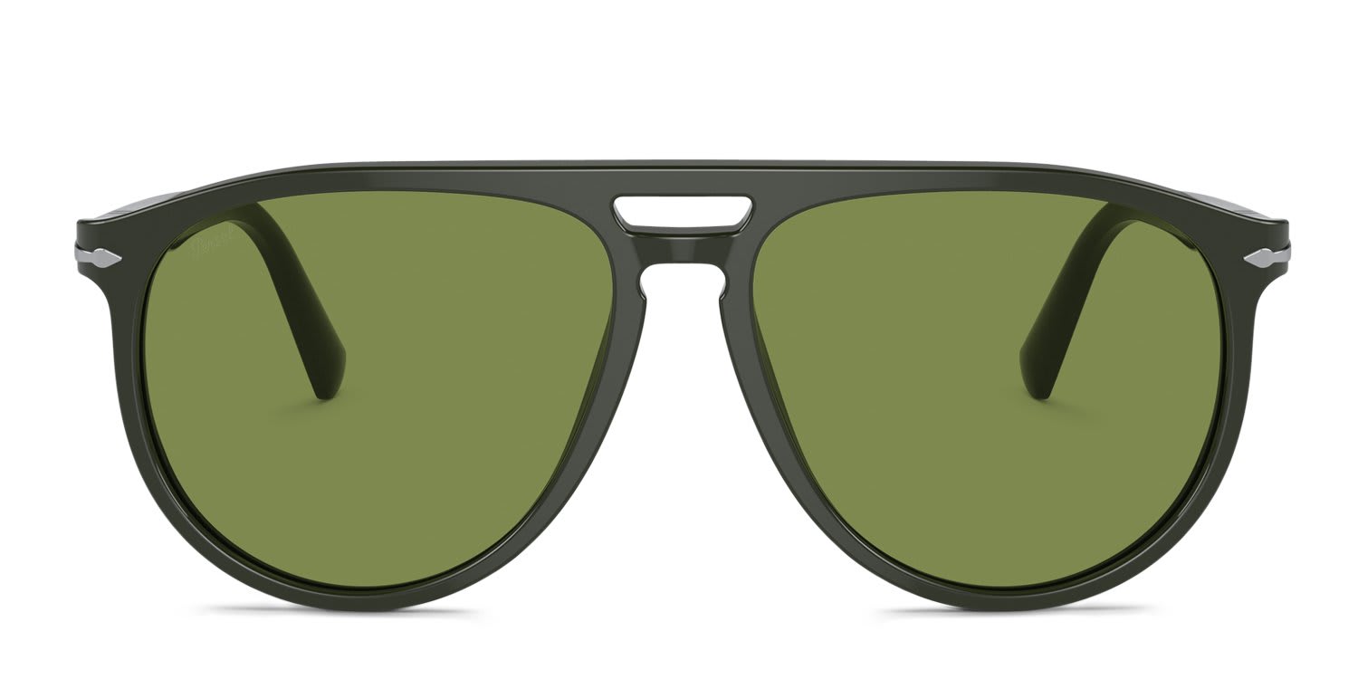Persol PO3311S green frame with green lenses. Lenses provide 100% UV ...