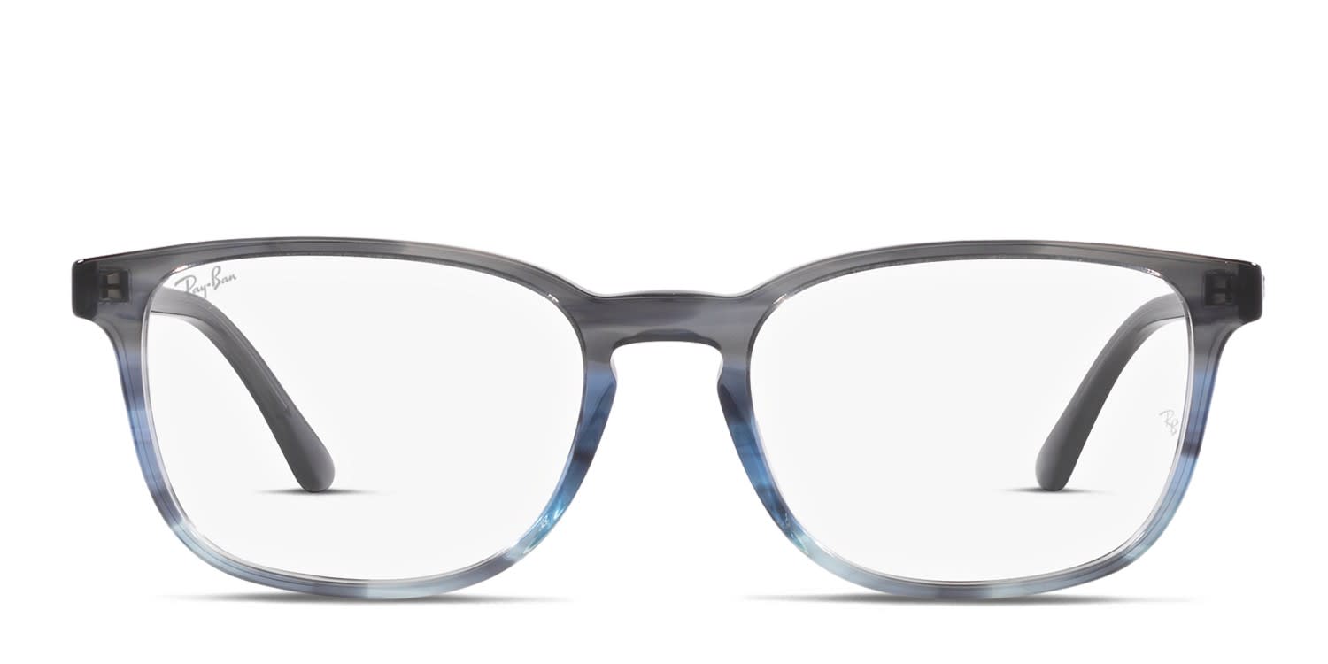 Ray-Ban RX5418 Multicolor, Gray, Blue Eyeglasses | Includes Free Rx ...