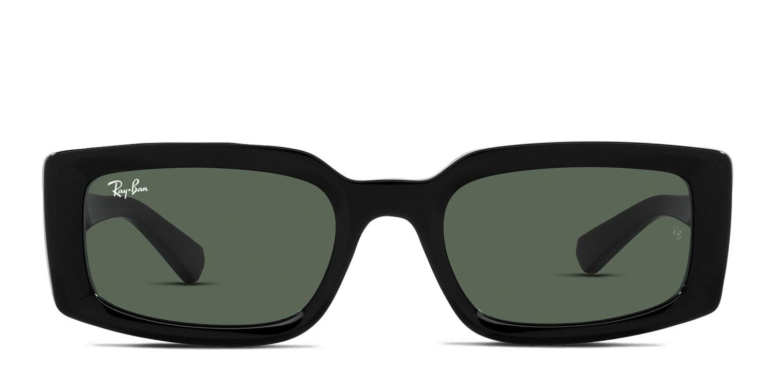 Ray-Ban RB4395 Kiliane Shiny Black Prescription Sunglasses - 50% Off Lenses