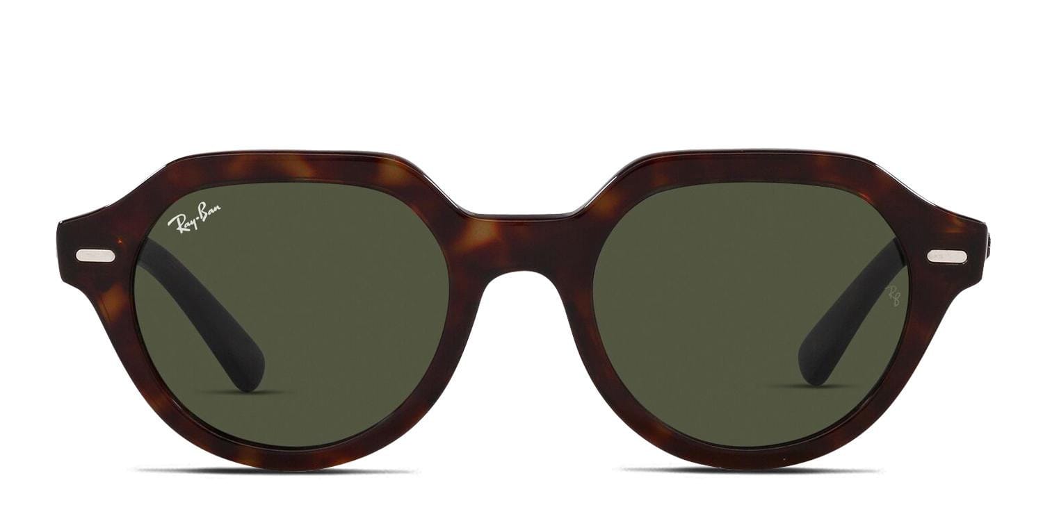 Ray-Ban RB4399 Gina Brown, Tortoise Prescription Sunglasses - 50% Off ...