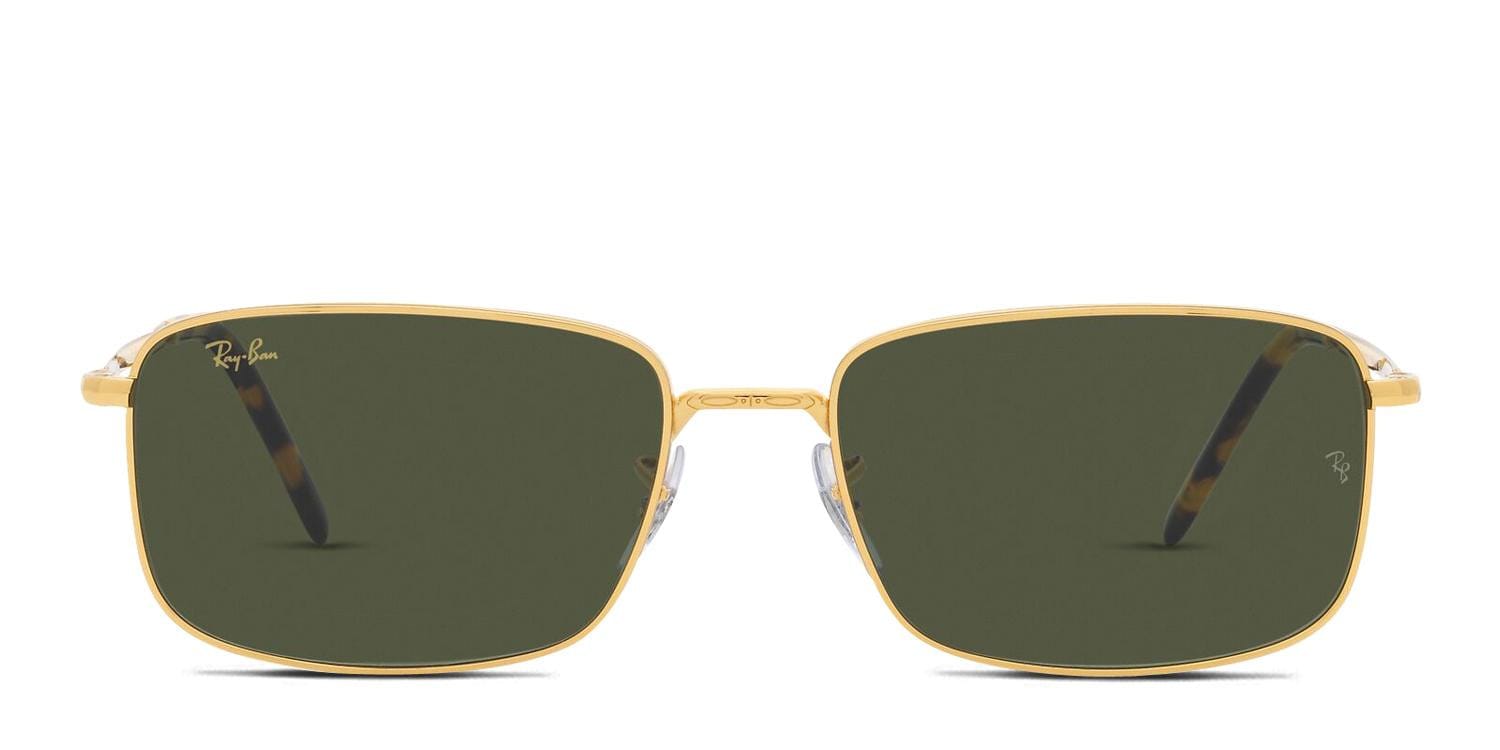 Ray-Ban RB3717 Gold Prescription Sunglasses - 50% Off Lenses